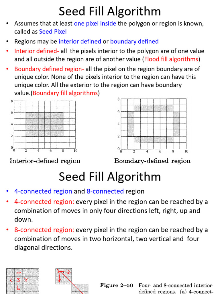 Seed Fill Algorithm | PDF