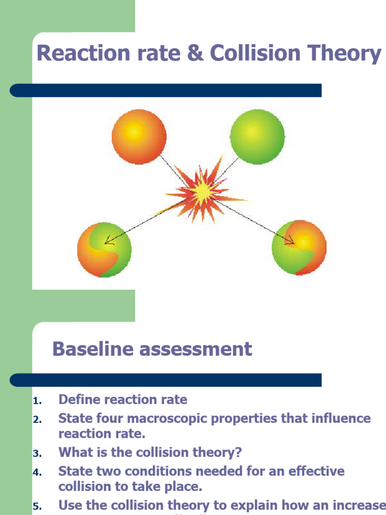 2014 Collision Theory Presentation | PDF | Reaction Rate | Catalysis