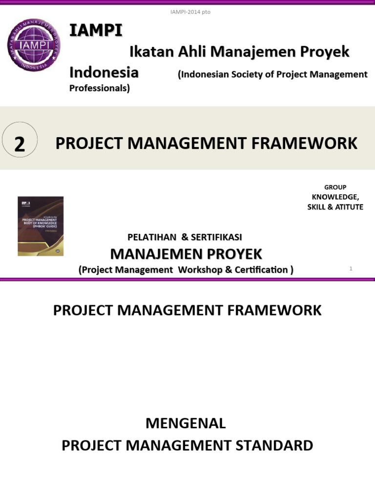 02 Project Management Framework Iampi 1 | PDF | Project Management ...
