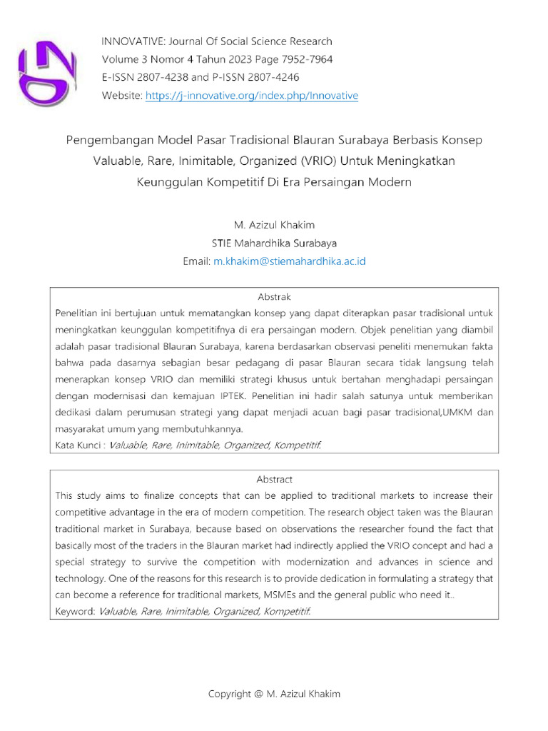 Draft J Innovative Jurnal | PDF