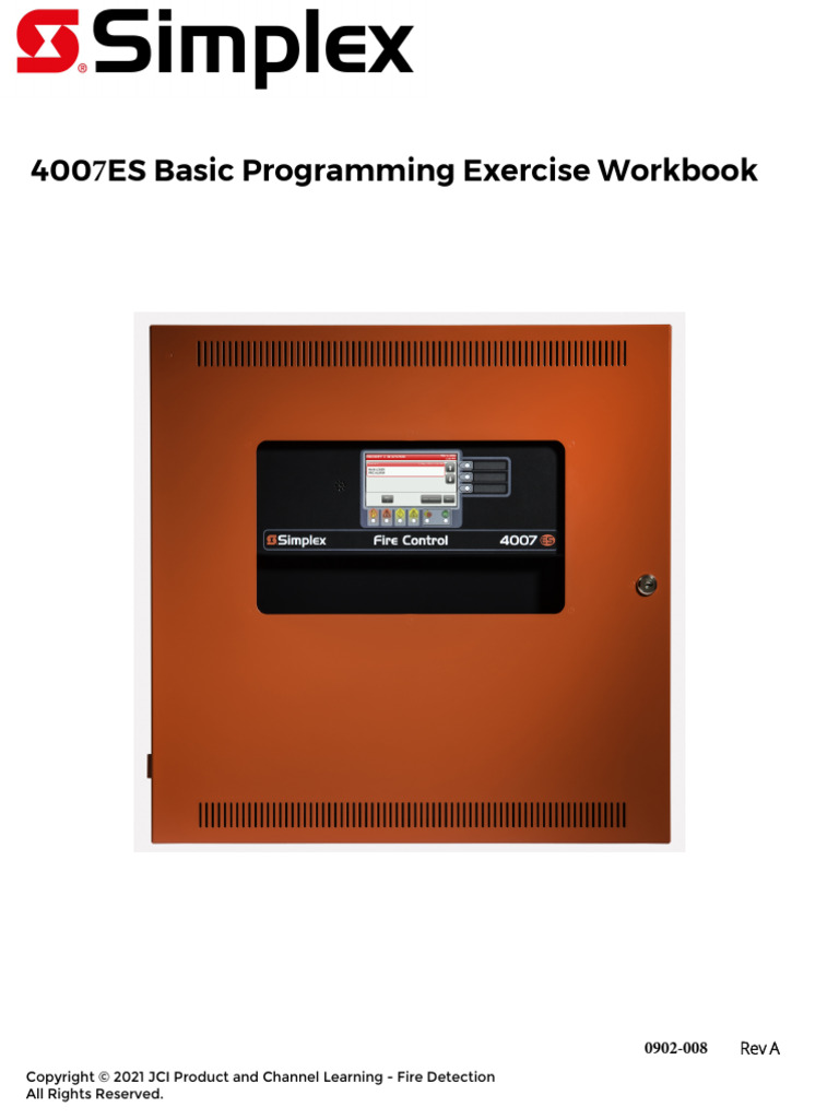 Simplex 4007ES Basic Programming Workbook | PDF | Icon (Computing ... Simplex 4007ES Basic Programming Workbook | PDF | Icon (Computing ...