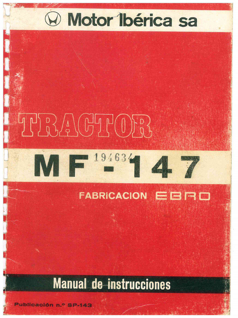 Tractor MF 147 | PDF