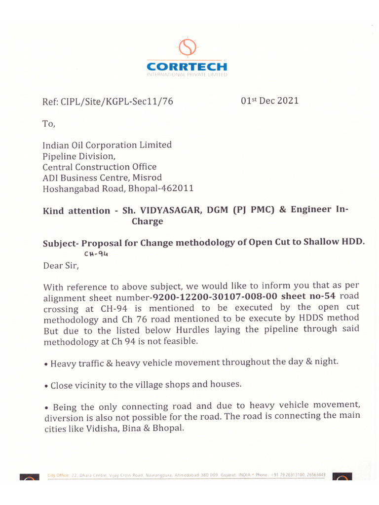 Proposal For Swap in Methodology | PDF