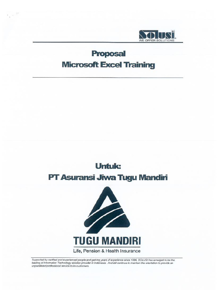 Silabus MS Excel | PDF