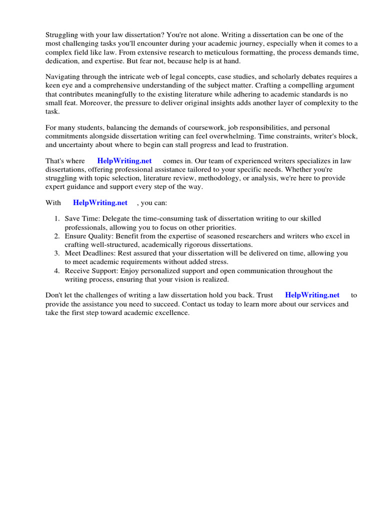 Law Dissertation Writing Tips | PDF | Thesis | Expert Law Dissertation Writing Tips | PDF | Thesis | Expert