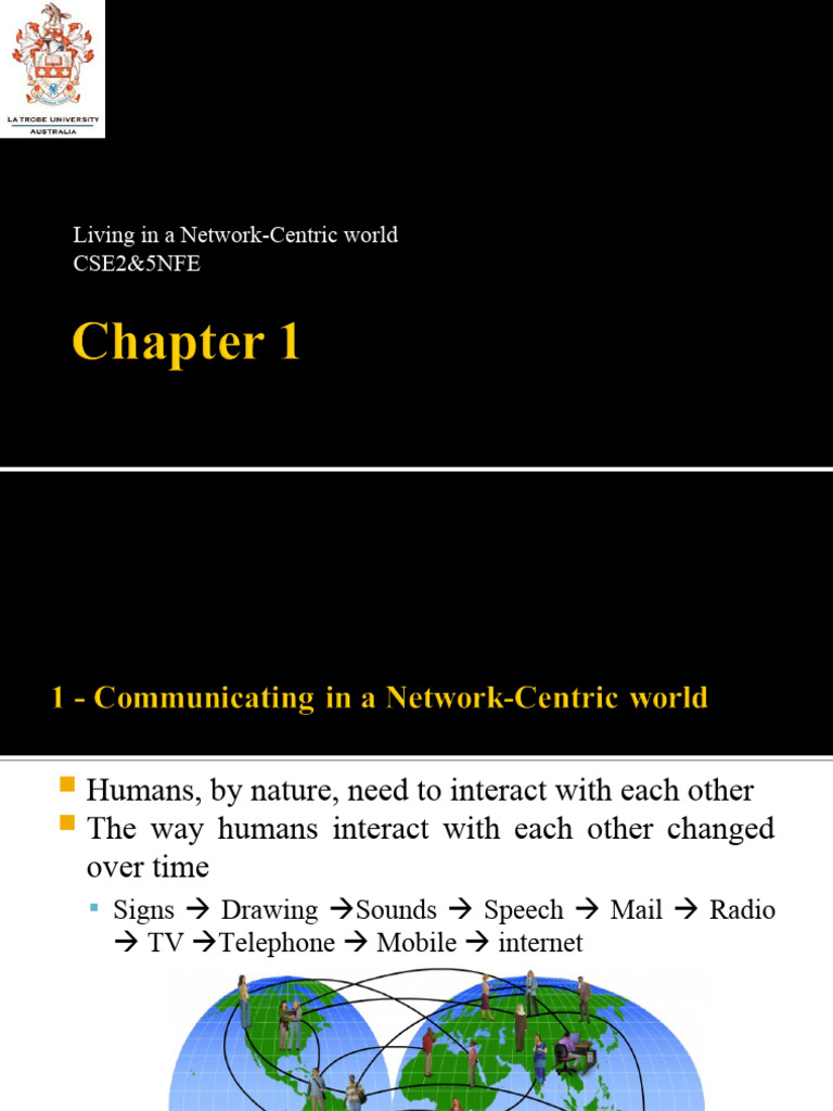 CSE25NFE - Chapter 1 (Introduction) | PDF | Computer Network | Session Initiation Protocol