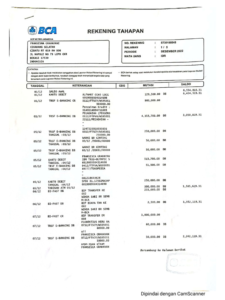 Rek Koran Januari | PDF