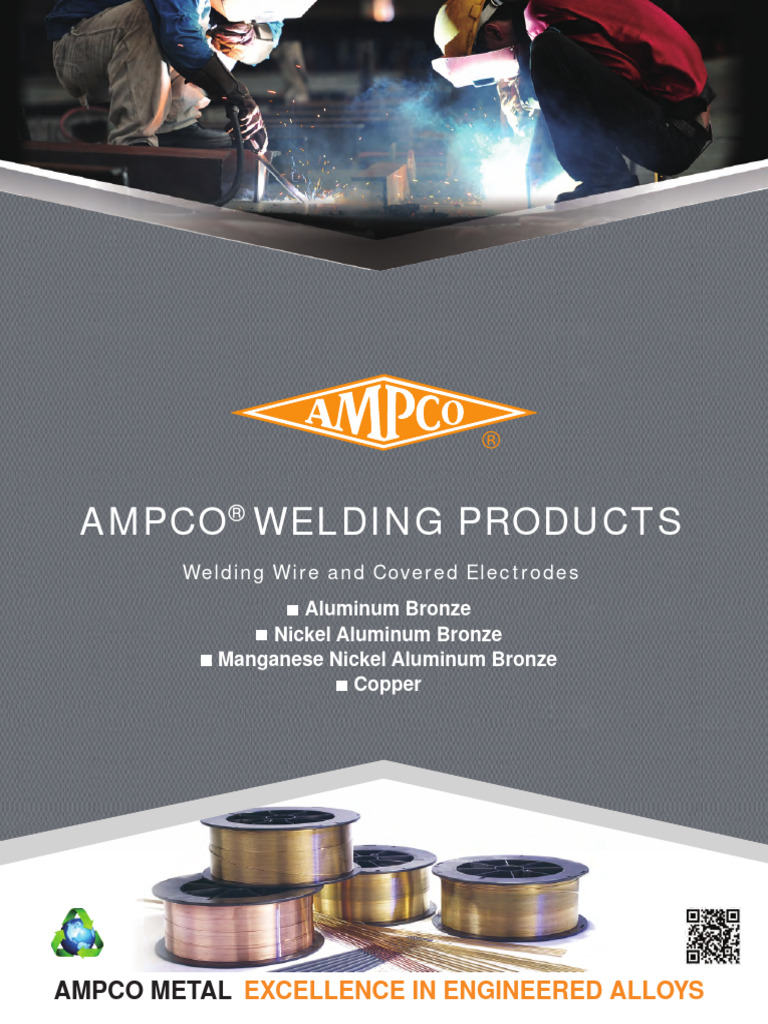 AMPCO Metal Welding Materials Catalogue | PDF | Welding | Construction