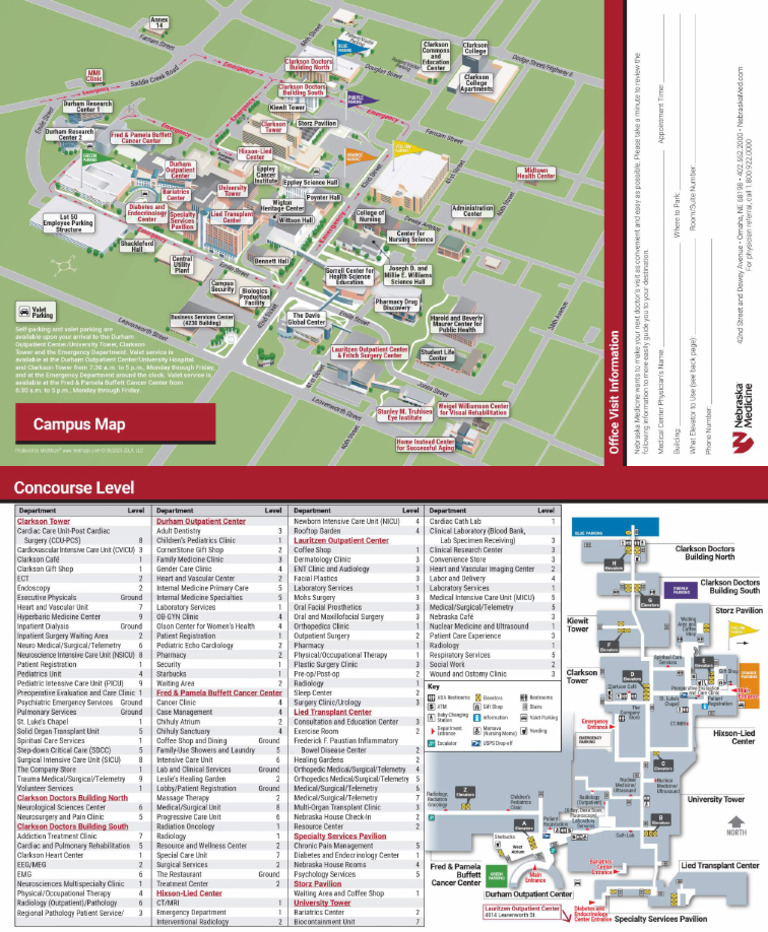 Nebraska Medical Center Campus Map | PDF
