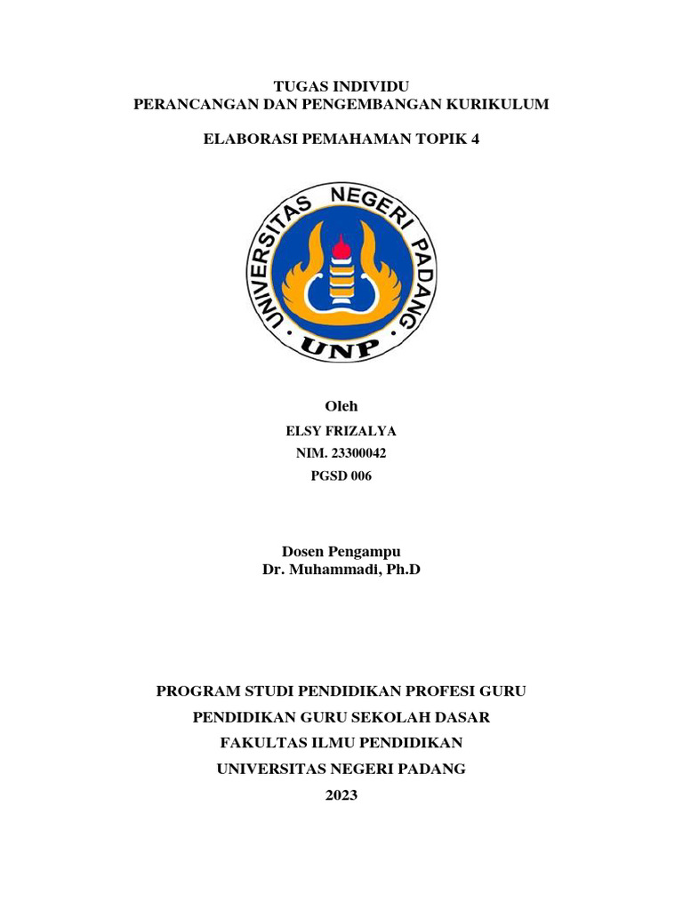 T4-6. Elaborasi Pemahaman | PDF | Pengembangan Diri | Sains & Matematika