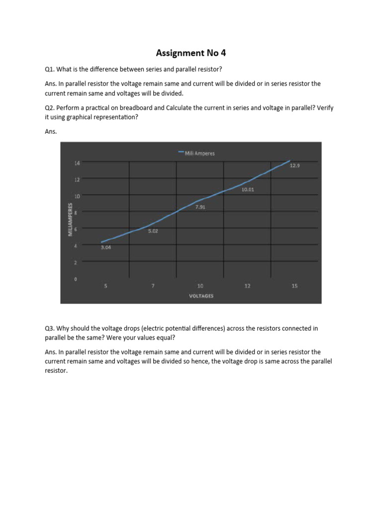 Assignment No 4 | PDF | Science & Mathematics