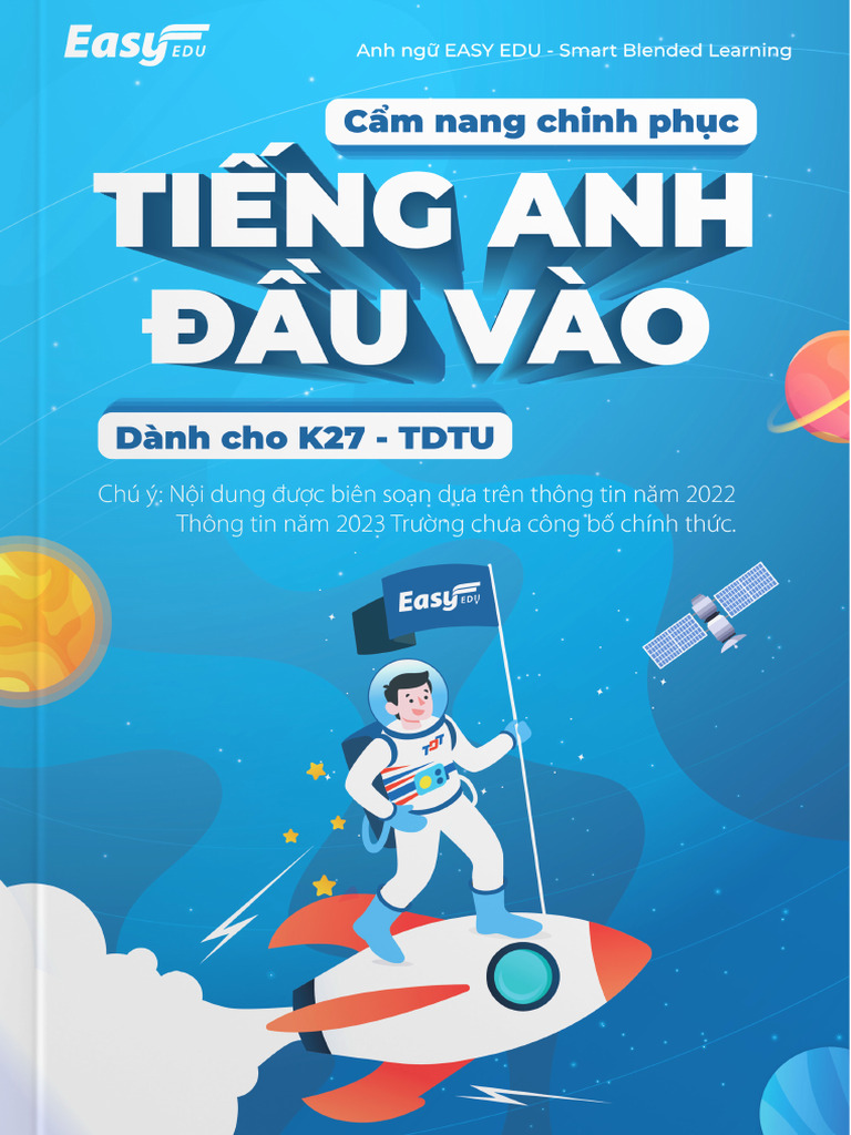 Cam Nang Tadv k27 Tdtu 2023 | PDF