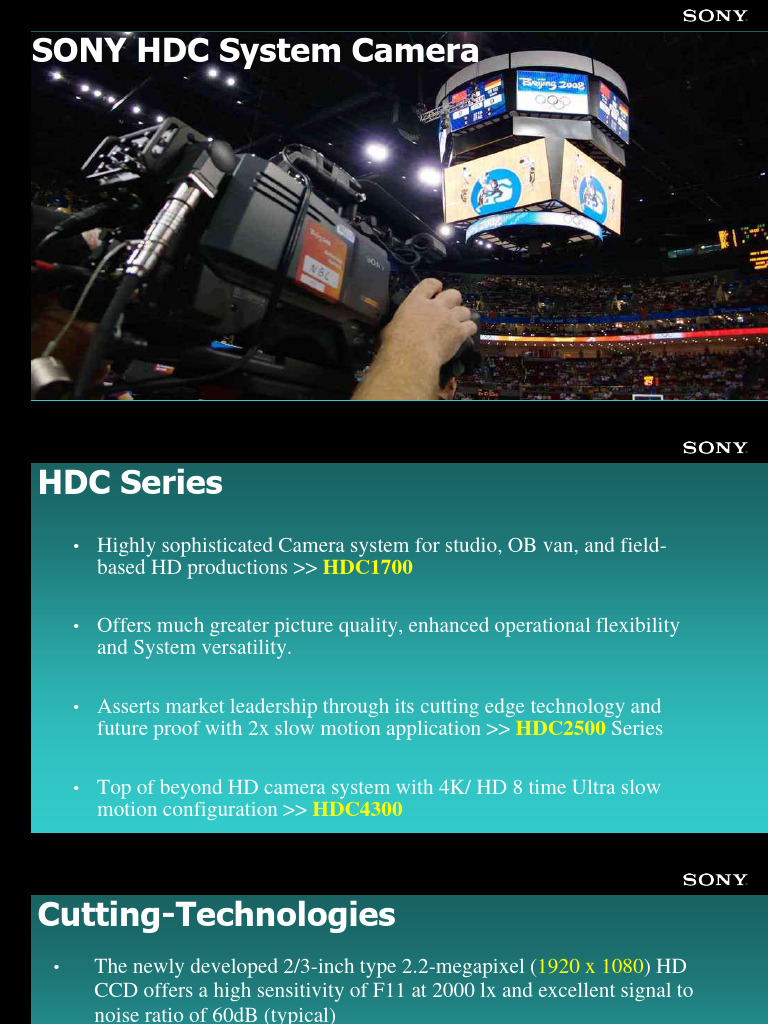 HDC 1700 | PDF | Camera | Video