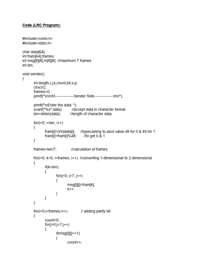 Lrc Code Download Free Pdf Computer Programming Computing 8505