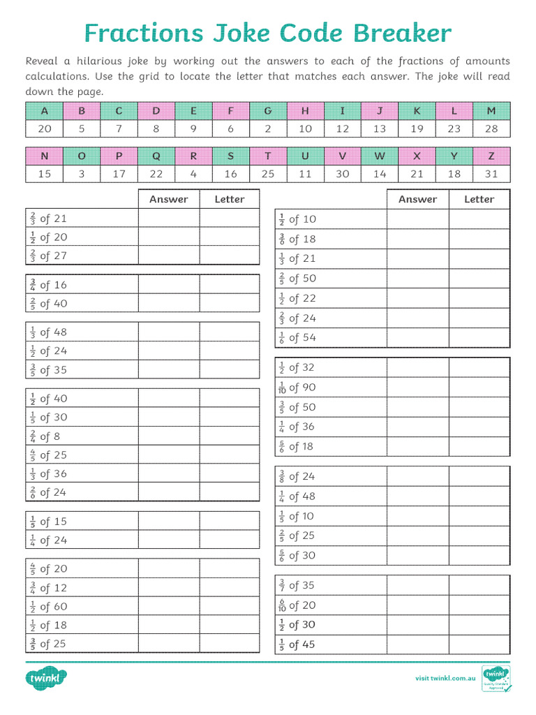 Fractions Fun for Kids | PDF