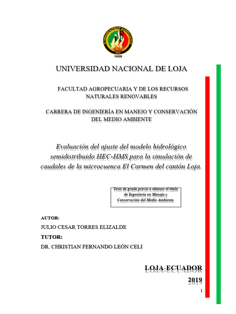 JULIO CESAR TORRES ELIZALDE | PDF | Evaporación | Precipitación