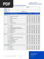 Dda Inspection Form + Checklist | PDF