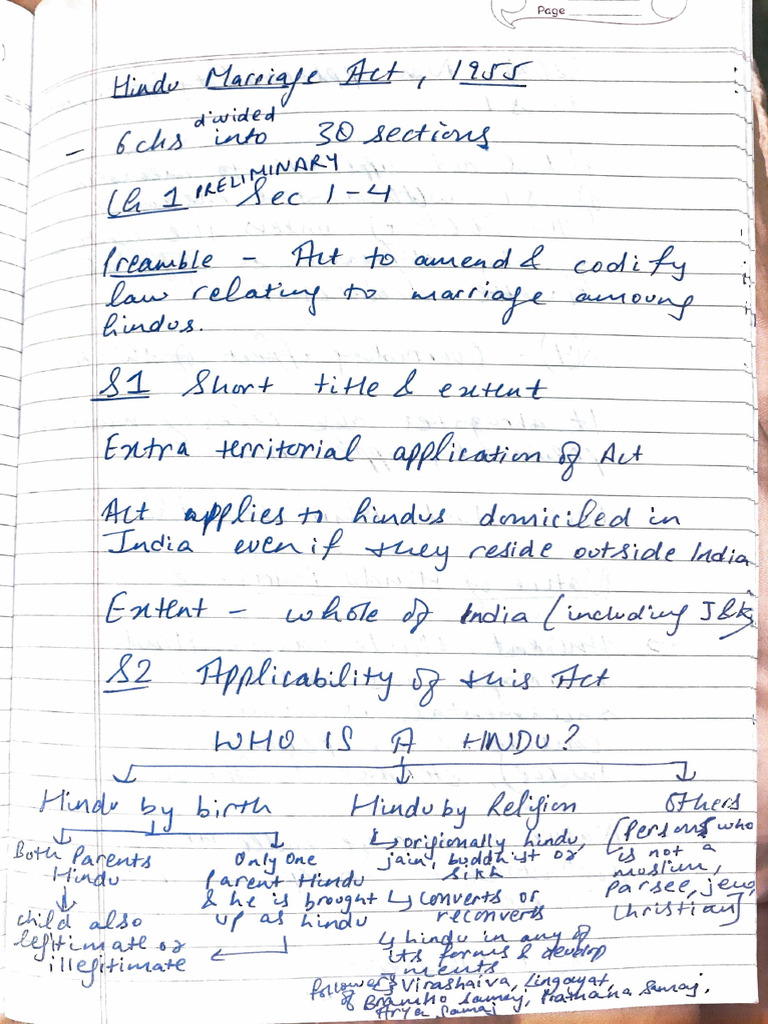 Family Law Notes | PDF