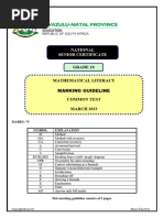 2025 SBA MATHEMATICS GRADE 11 ENG | PDF | Educational Assessment | Learning