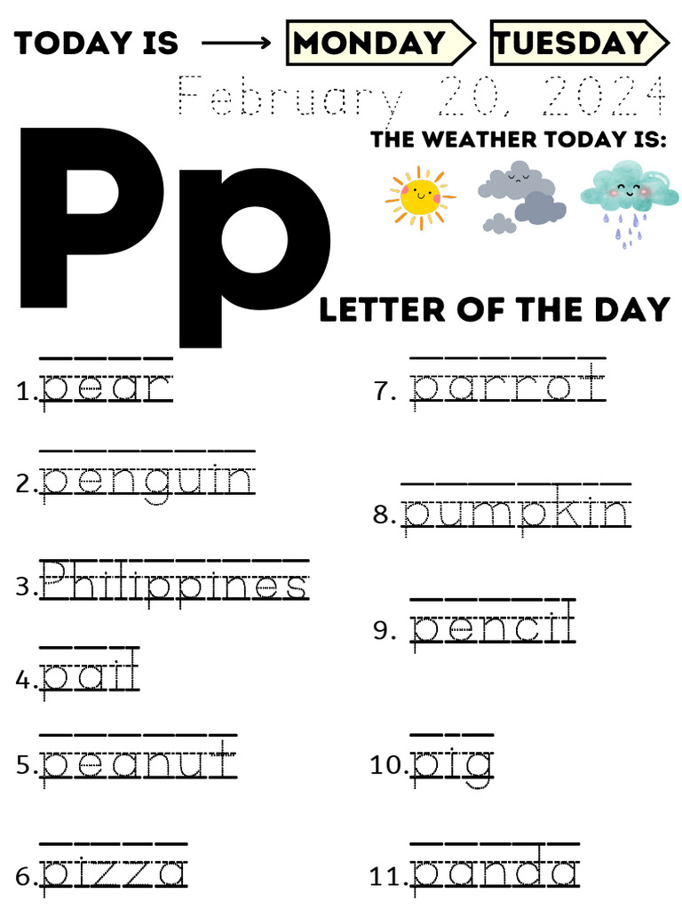 Alternative Worksheets For Kids | PDF