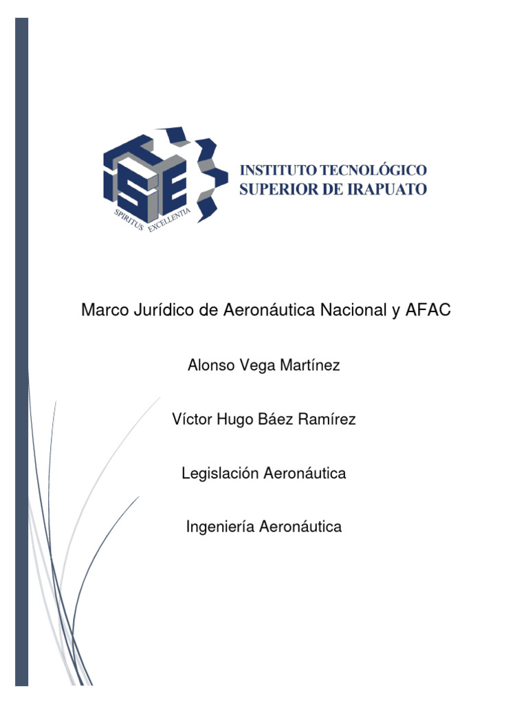 Marco Juridico de Aeronáutica Nacional y AFAC | PDF | Aeropuerto