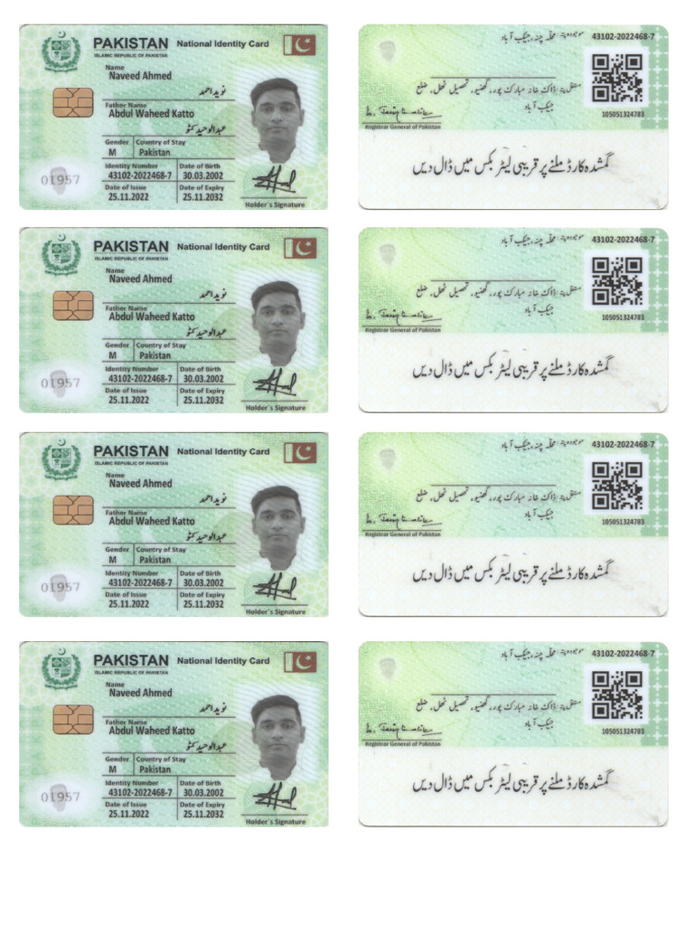 CNIC | PDF