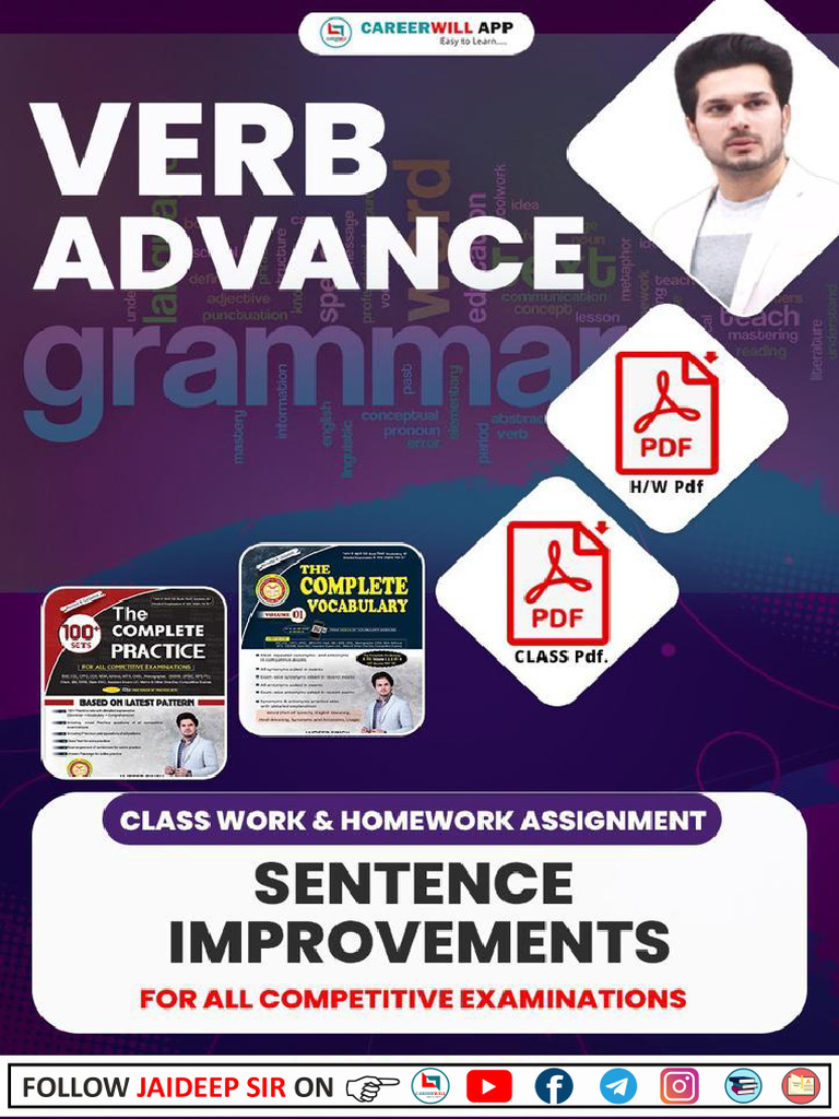 265617the Non - Finite Verbs Improvements - Crwill | PDF