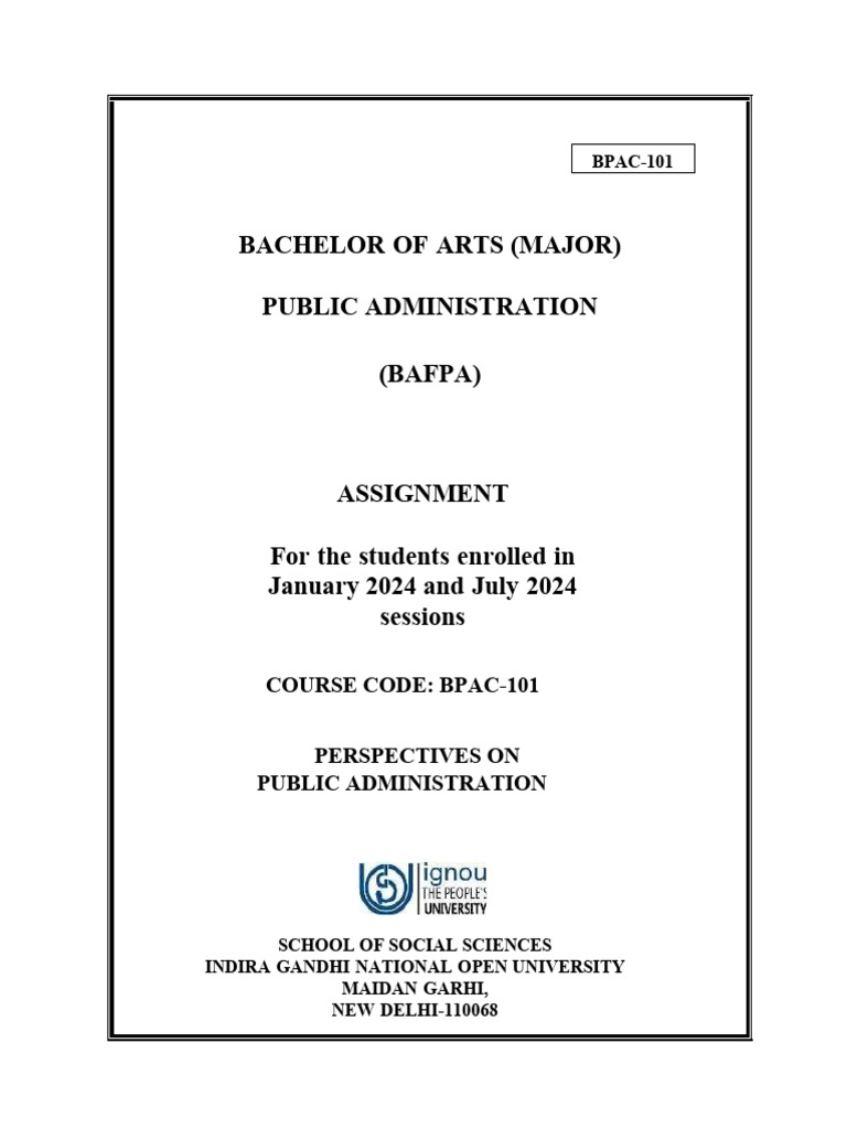 BPAC 101 Eng Jan 2024 & July 2024 | PDF | Essays | Cognition