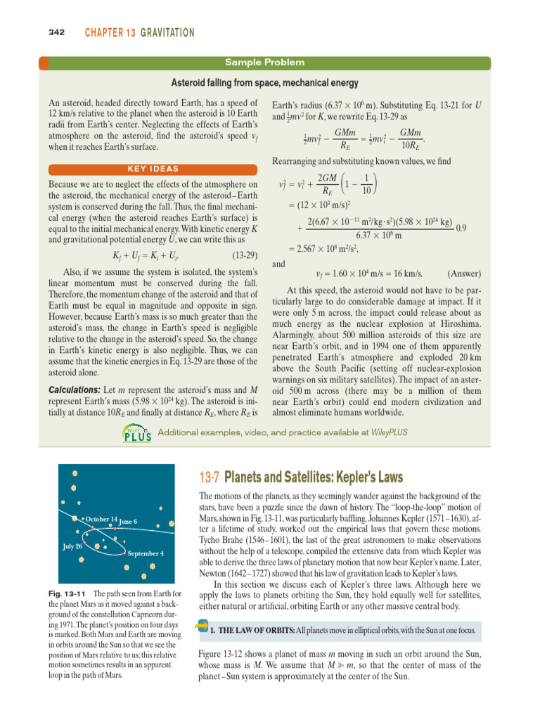HRW-Kepler | PDF | Orbit | Apsis