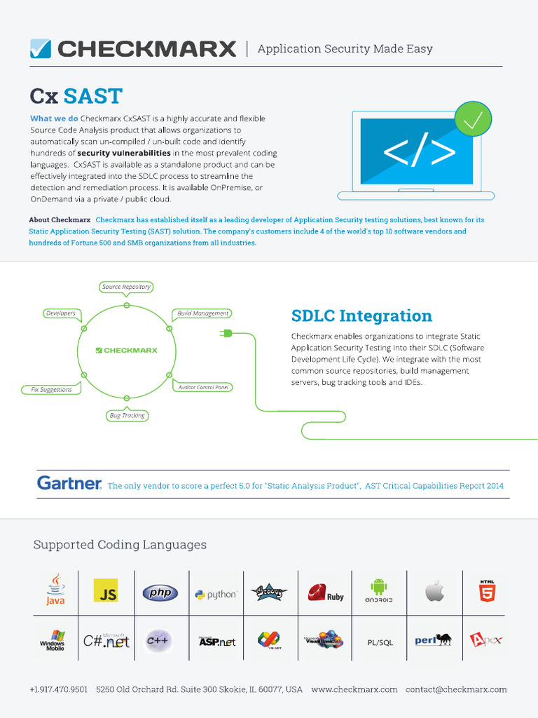 CxSAST Datasheet | PDF