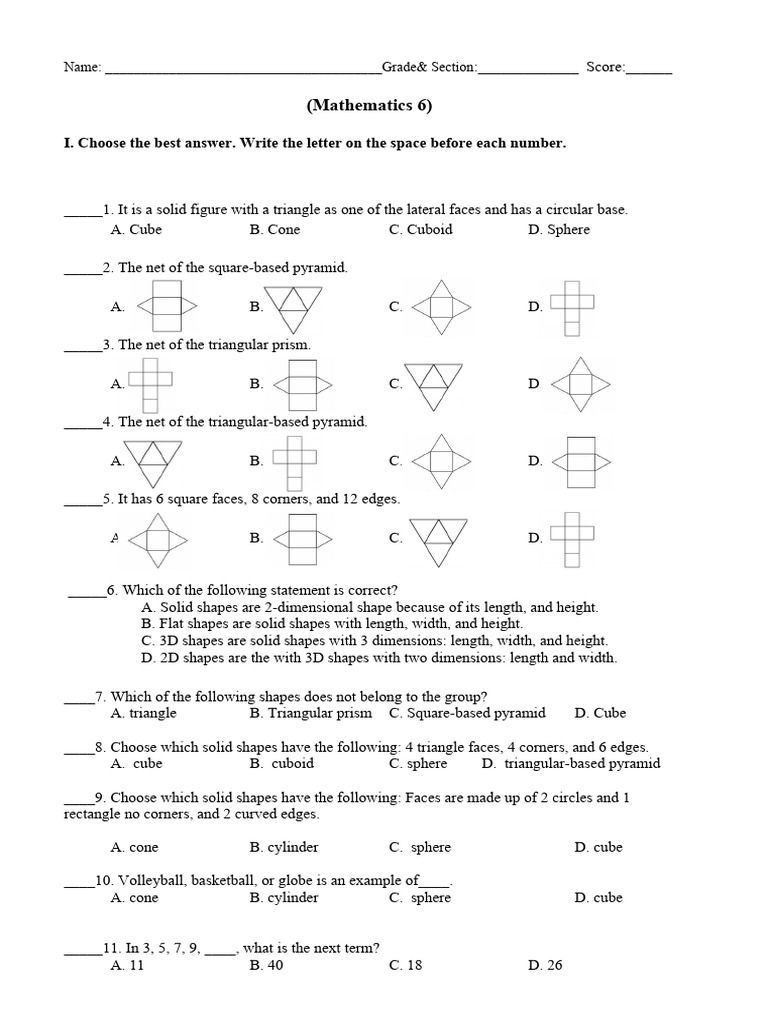 Reviewer Math | PDF | Shape | Length