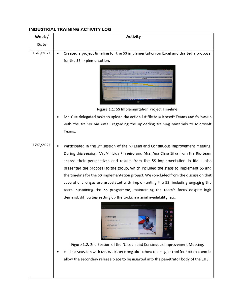 Siti Umairah - Logbook Week 3 | PDF | Software | Information Technology