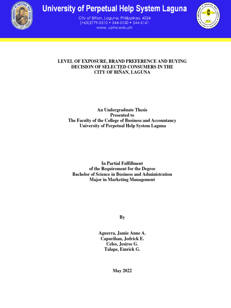 Final Manuscript FINALLY | PDF | Advertising | Brand