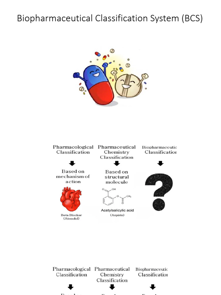 Biopharmaceutical Classification System (BCS) | PDF