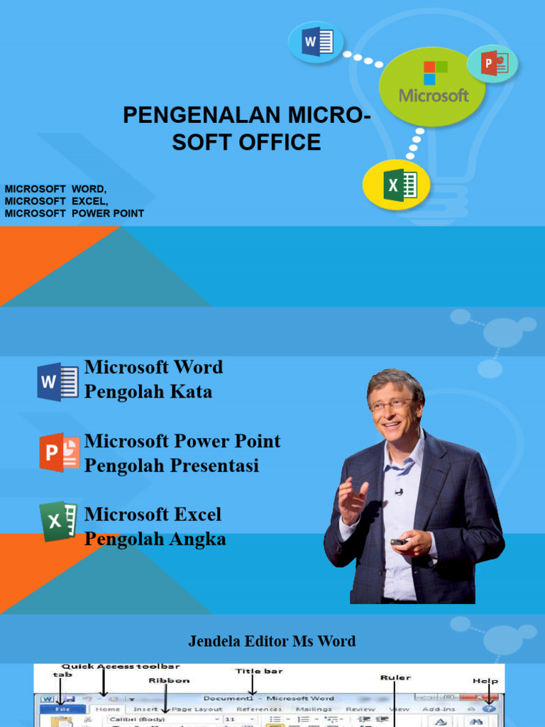 Pengenalan Microsoft Office Lengkap | PDF