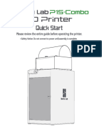 Advanced 3D Printer Specs | PDF | Computer Engineering