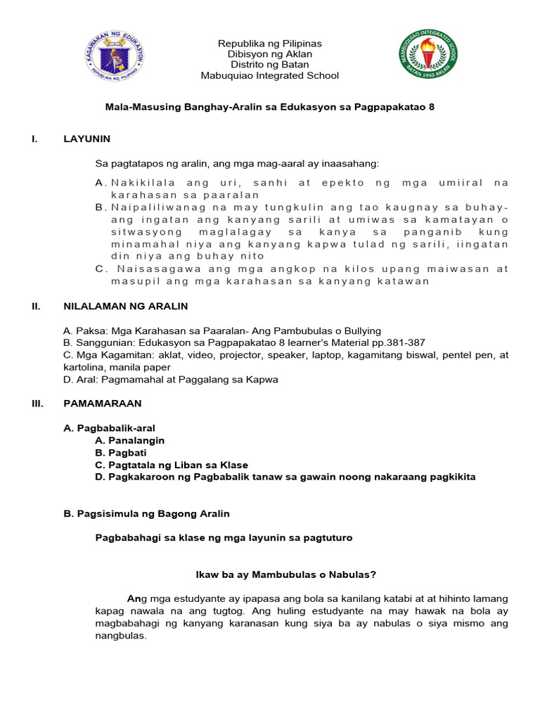 Lesson Plan Demo | PDF