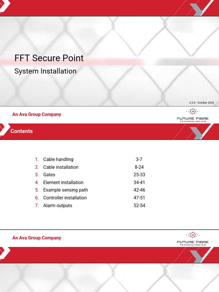 Secure Point Installation - Guide | PDF | Optical Fiber | Electrical ...