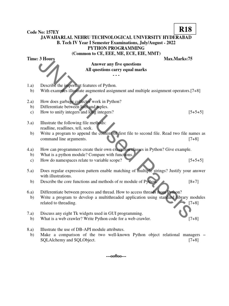 Julyaugust 2022 Pdf Python Programming Language Thread Computing