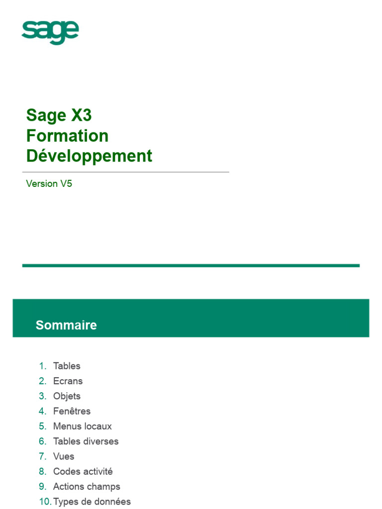 X3 Développement v5 | PDF | Écran d'ordinateur | Informatique