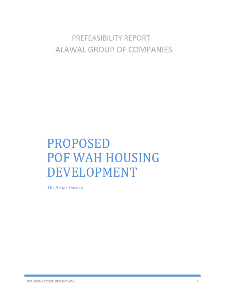 Pof Wah Housing Development Prefeasibility | PDF | Waste Management ...
