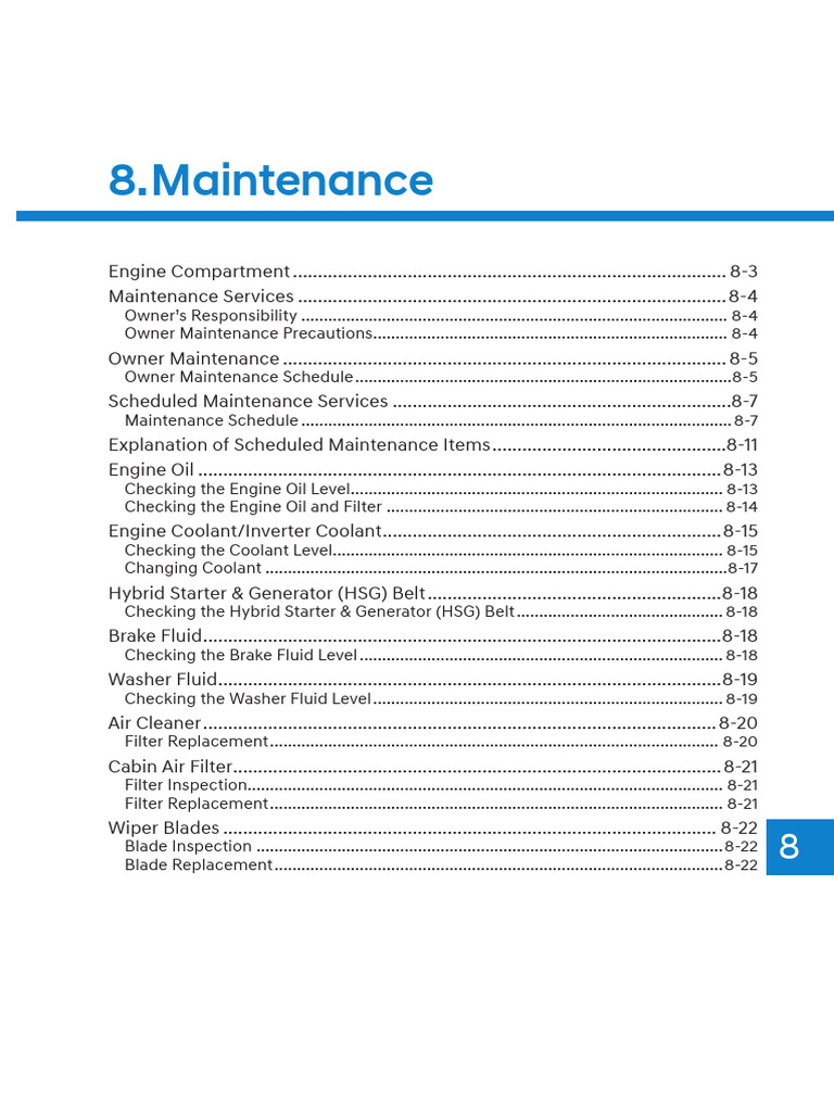 008 Maintenance Dn8-Hev 22my Eng | PDF | Manufactured Goods | Vehicles