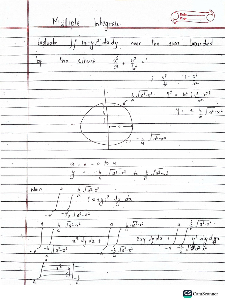 Multiple Integrals | PDF Multiple Integrals | PDF