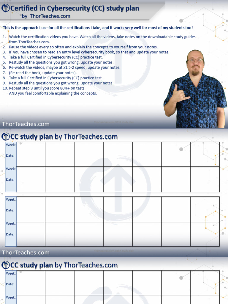 006 CC-Fillable-study-plan-2023 | PDF | Career & Growth