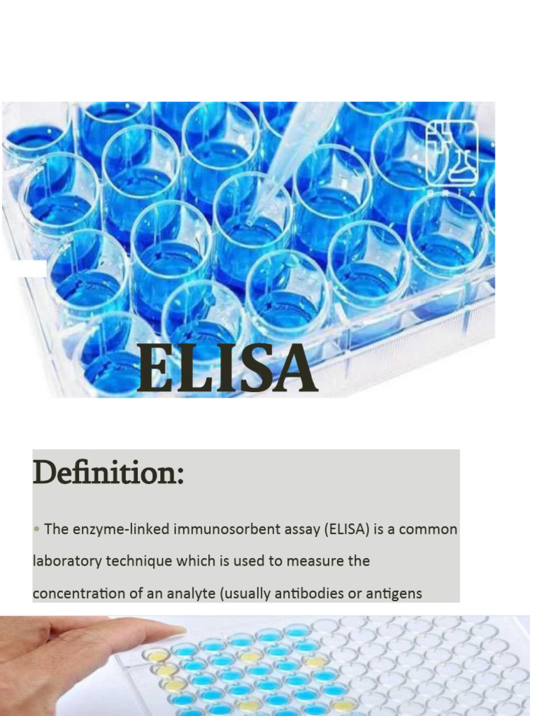 Lec (6) ELISA Technique | PDF