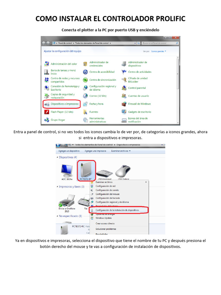 Como Instalar El Driver | Descargar gratis PDF | Ventana (informática ...