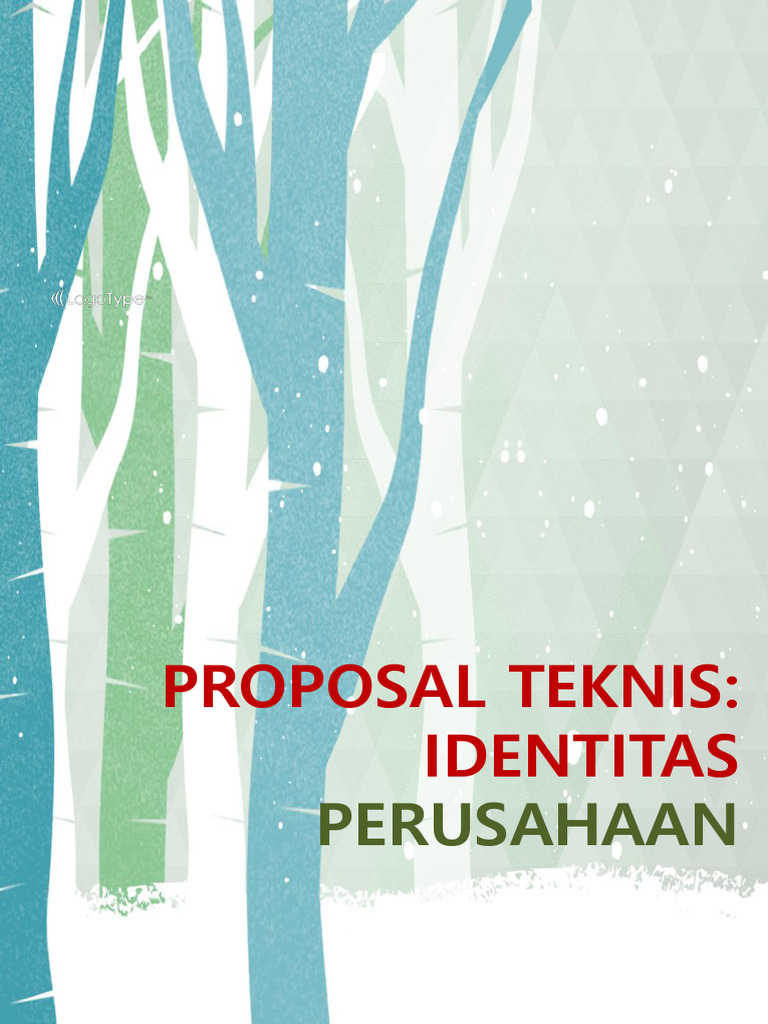 Winter Trees Nature PowerPoint Templates Standard | PDF