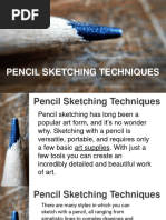 Pencil Drawing Techniques | PDF