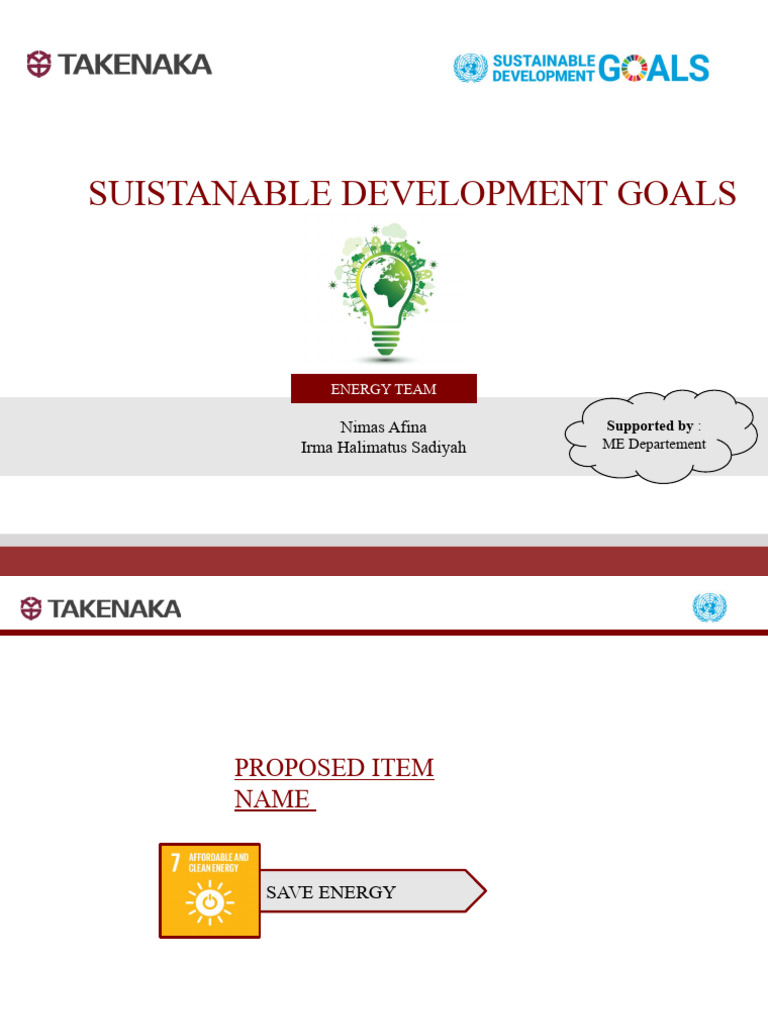 SDG PROGRAM-energy | PDF