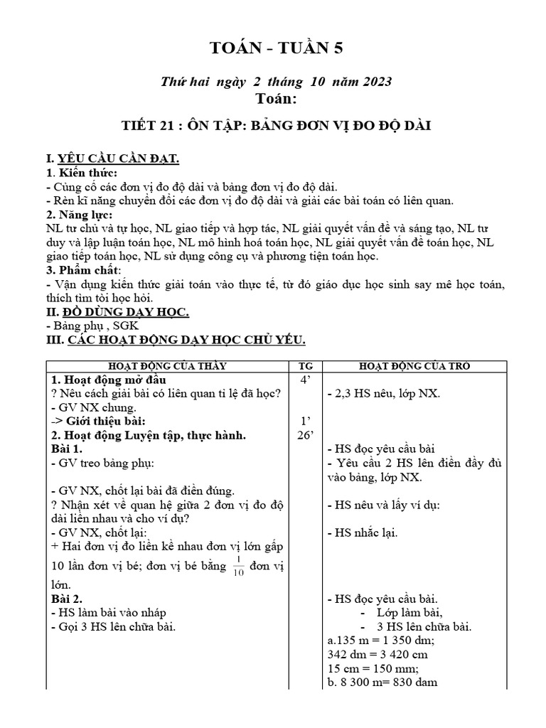 Khbd 5b- Tuần 5 - Nguyễn Quý Châu | PDF